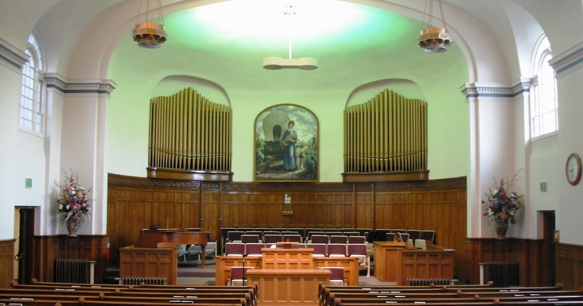 Historic LDS Architecture: Logan First Ward: Chapel Interior