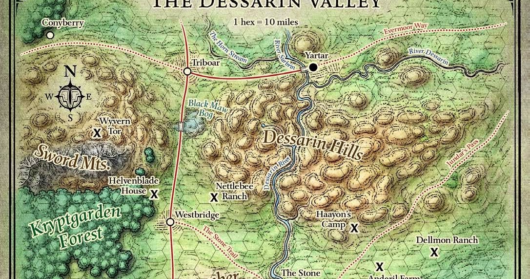 My Realms: (Princes of the Apocalypse) Dessarin Valley Sandbox 0 ...