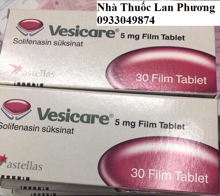 Thuốc Vesicare 5mg giá bao nhiêu? Mua thuốc Solifenacin succinate ở đâu ...