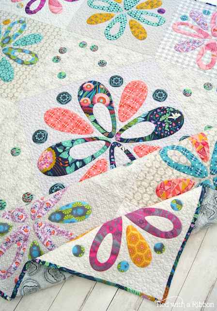 Tied with a Ribbon: Trinket Box Quilt - New Pattern release.
