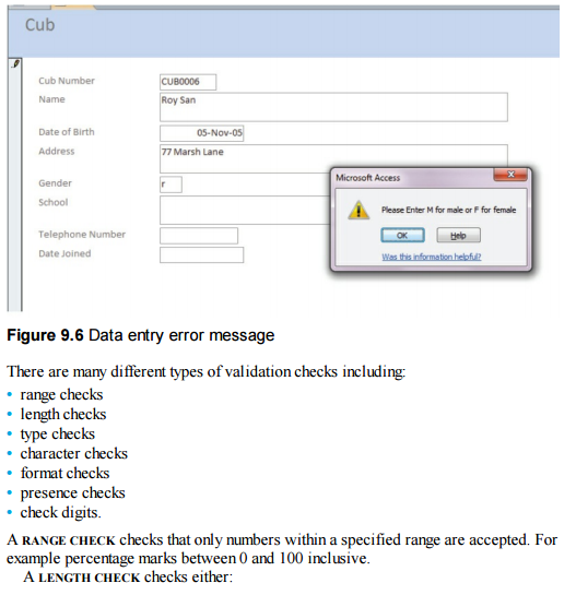 ICT Corner: Validation