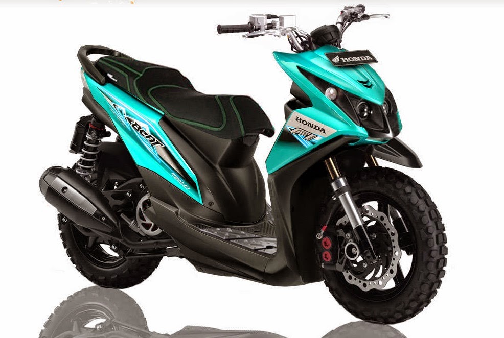 Modif Motor Beat Fi Orange - Ind Modified