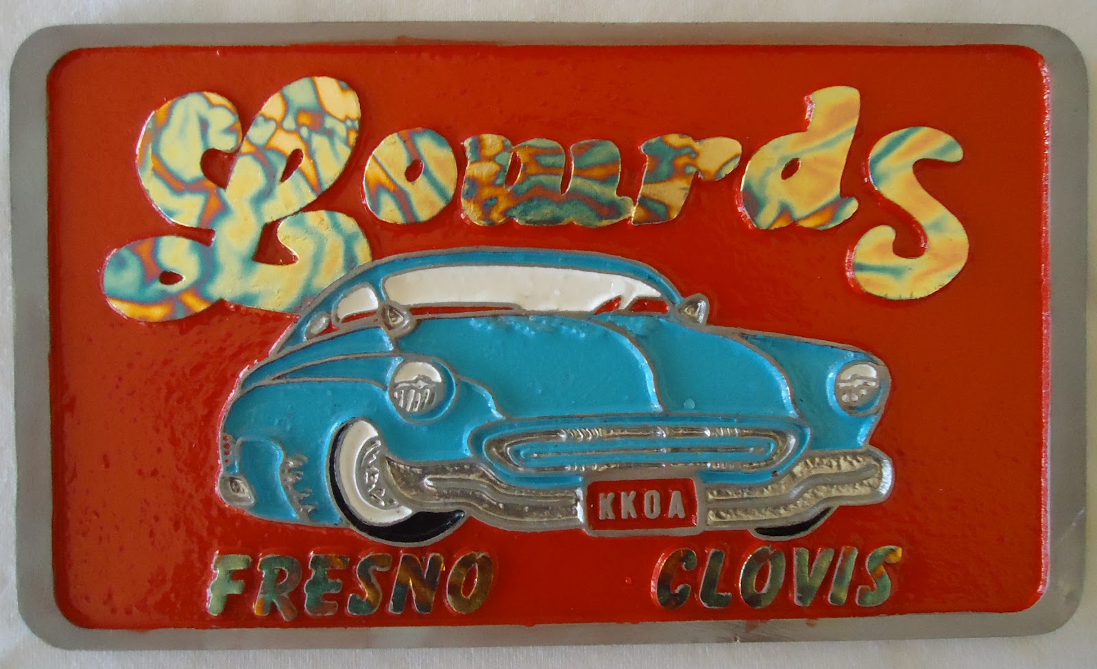 STYLISH KUSTOMS: Car Club Plaques...
