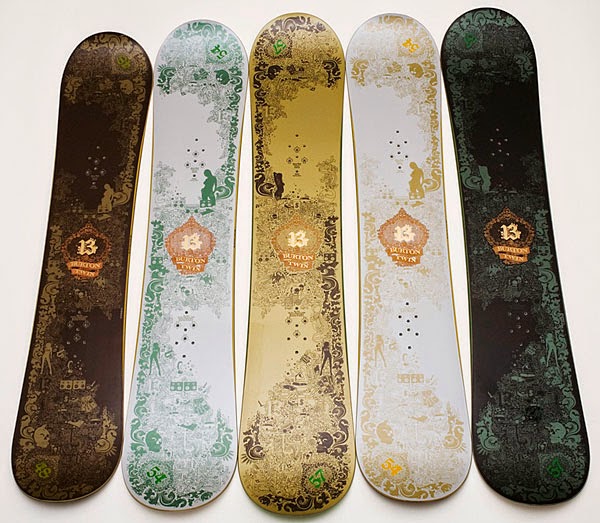 ART and TATTOO: Snowboard designs