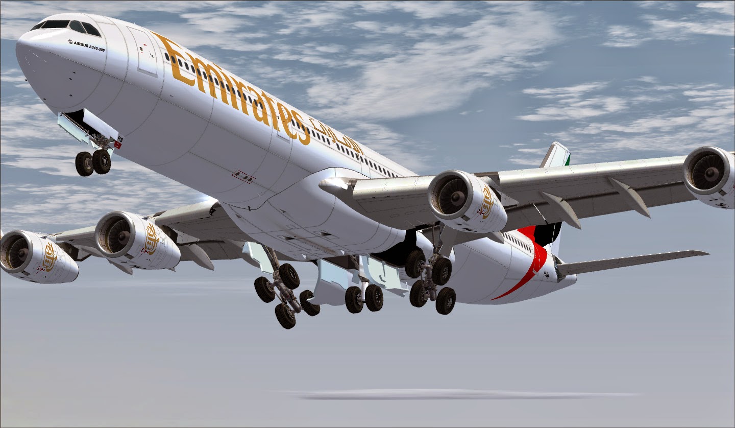 Emirates A340-300 BlackBox Simulation Texture (A6-ERS) | Skybluexxi ...