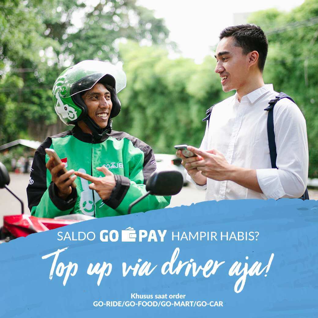 Cara Top Up Saldo Gojek - Wongso News