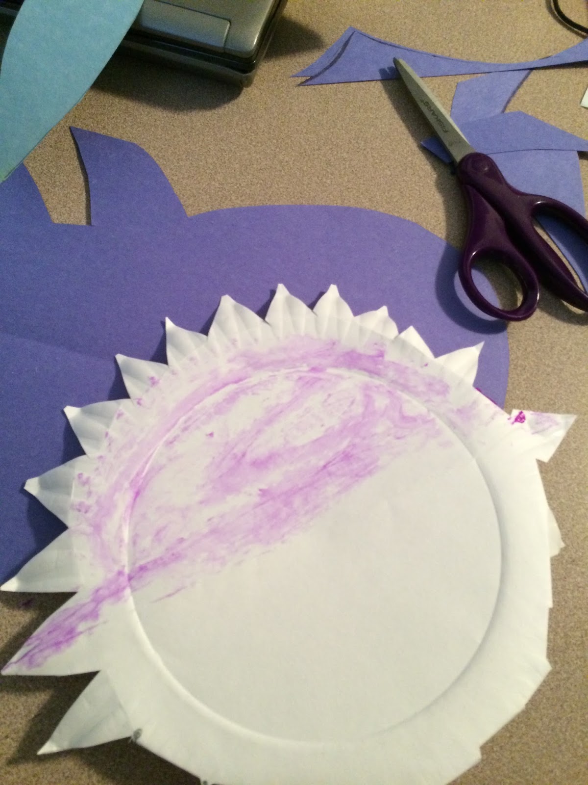 Educating children with disabilities: Week 5 of ESY.....Making a Shark