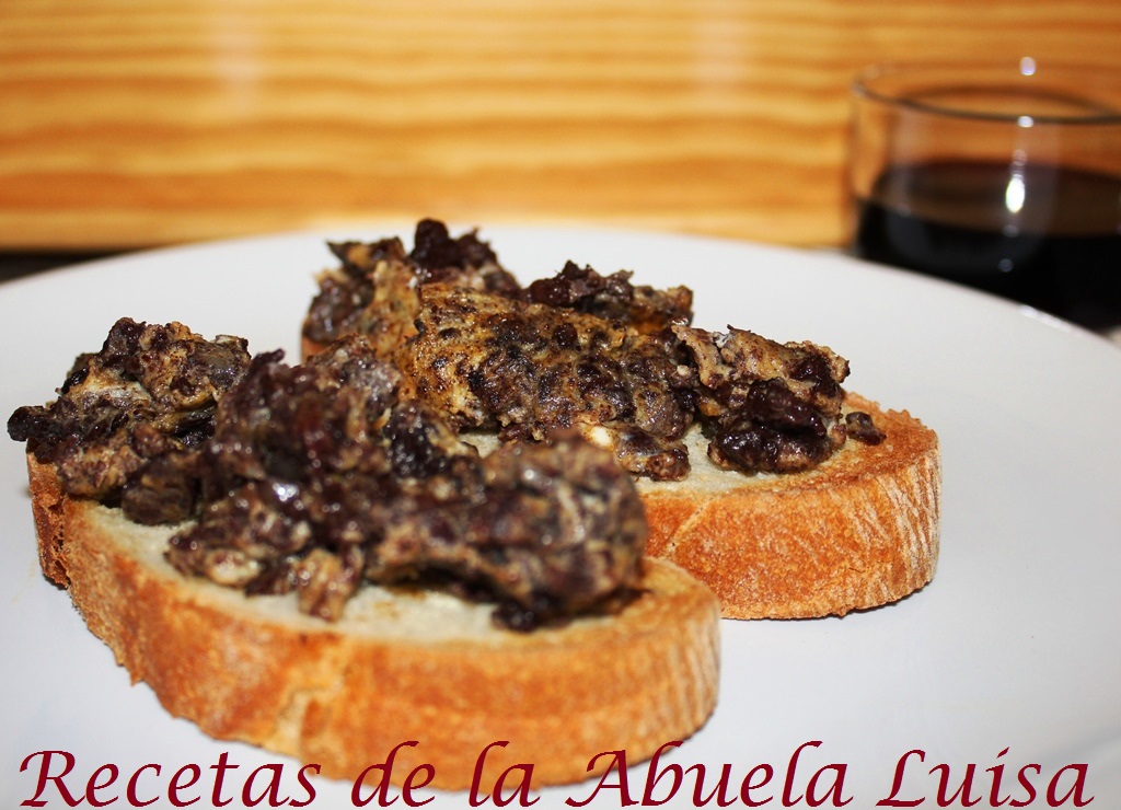 REVOLTILLO DE MORCILLA : Recetas de la Abuela Luisa