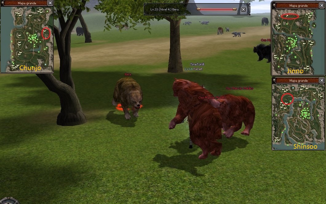 Guía Metin2.es-TJ : 12-Mobs ordenados por mapa (2)