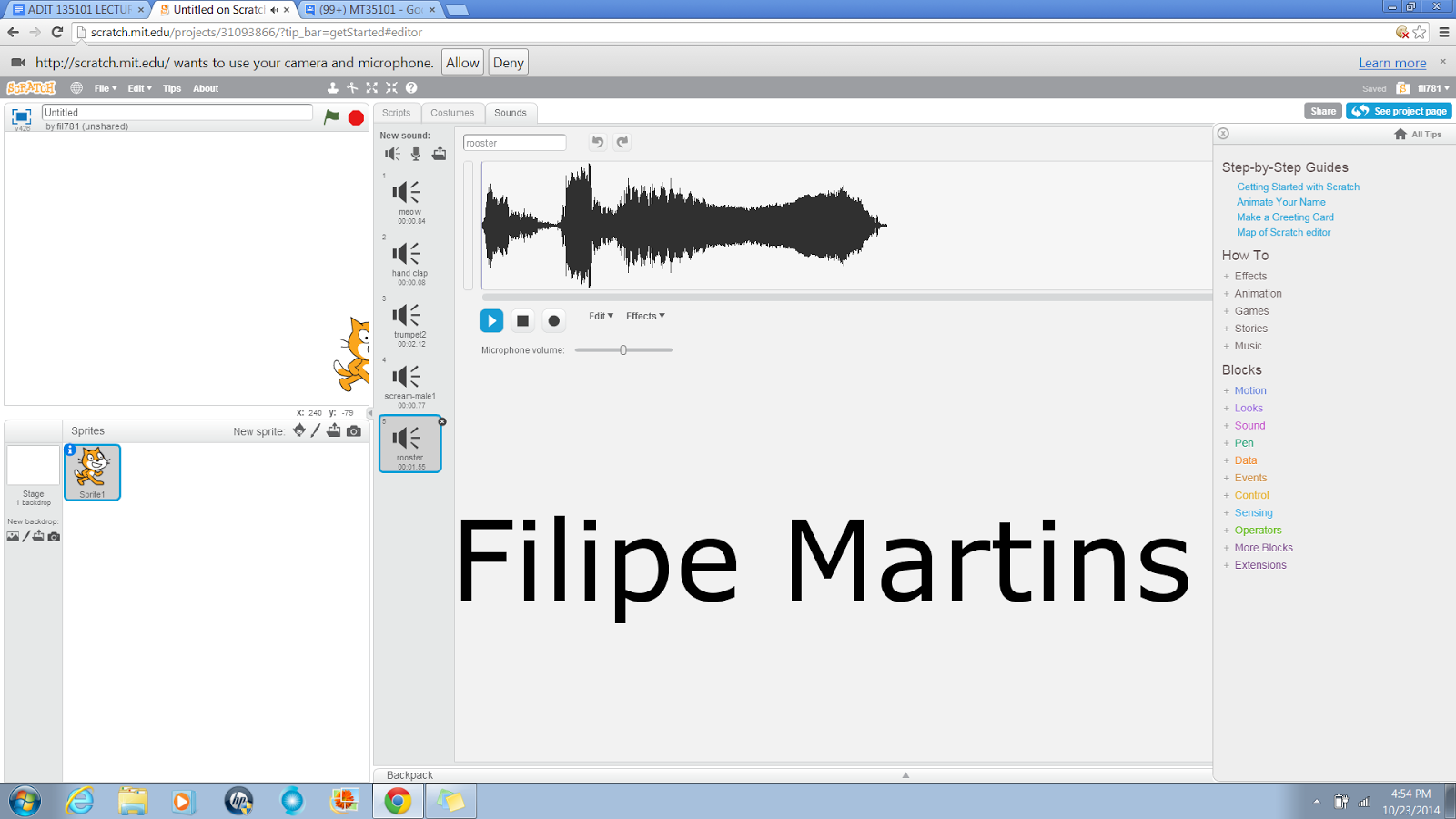 Filipe's Blog: Class 8: Getting Started with Vector and Bitmap Graphics ...