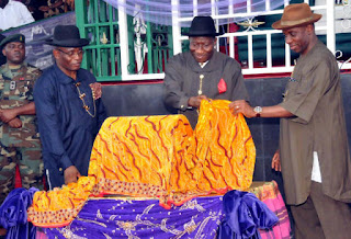 Nigeria Today: PRESIDENT JONATHAN AT CORONATION OF HIS ROYAL MAJESTY ...