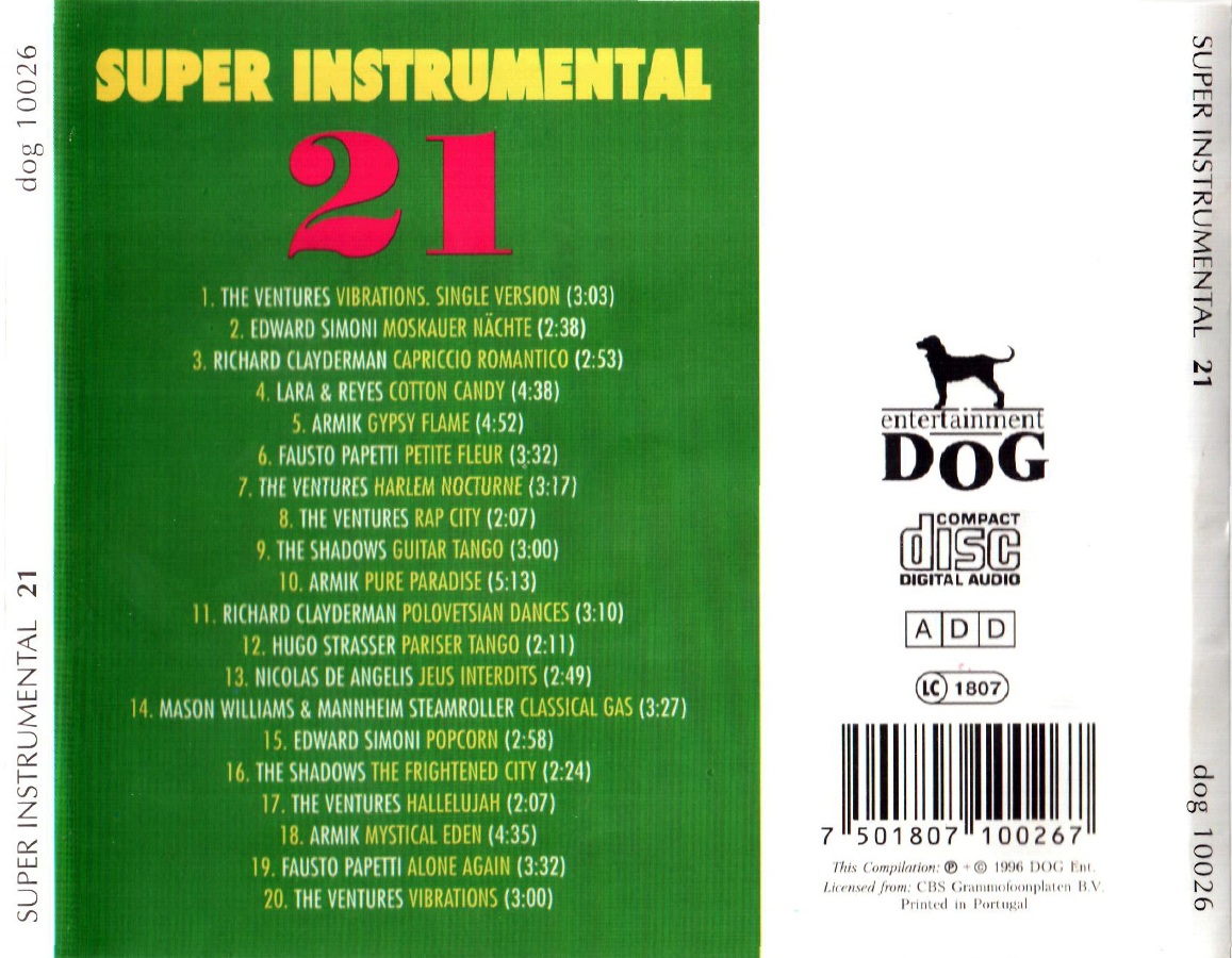 Chia sẻ nhạc Lossless & Lossy: Super Instrumental - Vol 21 [FLAC + CUE]