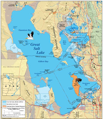 Online Maps: Great Salt Lake Map