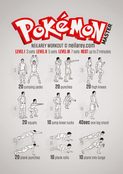 Puff2Tuff Fitness and Health: Pokemon Trainer Workout