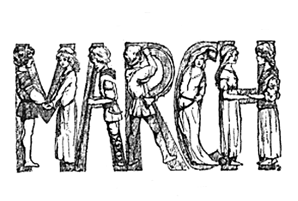 Curio Cat Art and Crafty Fun: Free March Graphics for Scrapbooking ...