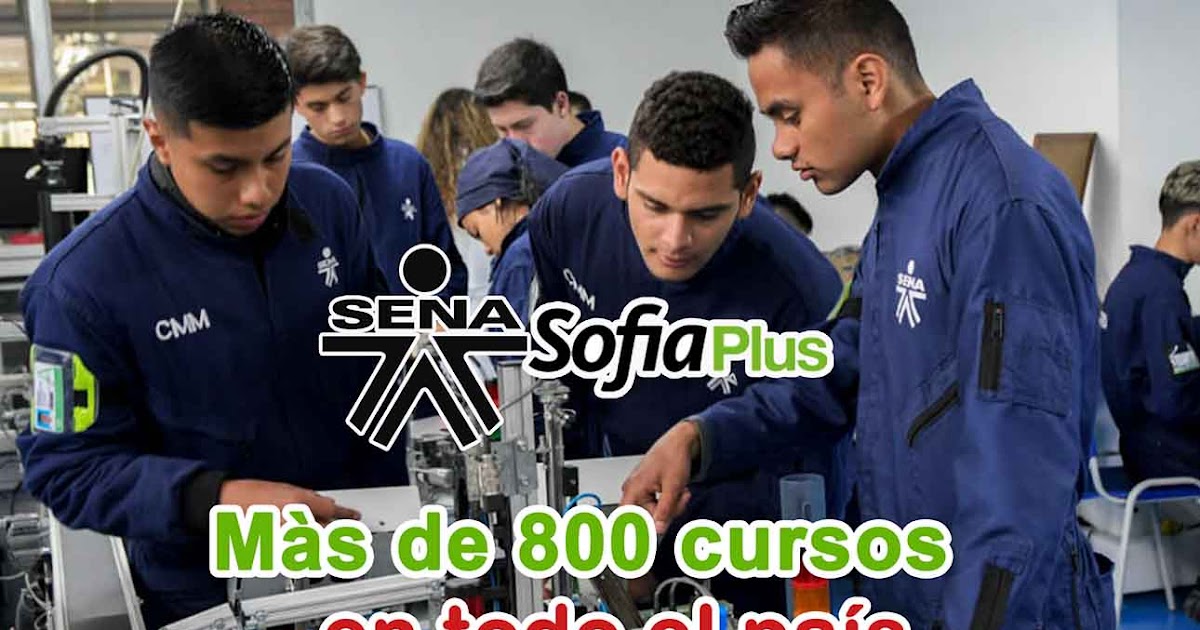 APLICA A LOS CURSOS SENA OFRECE MAS DE 500 PROGRAMAS DE FORMACIÓN