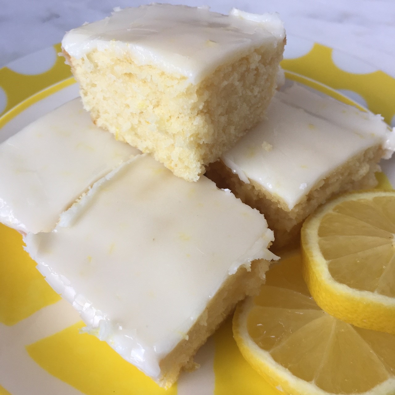 Polka-Dotty Place: Lemon Brownies