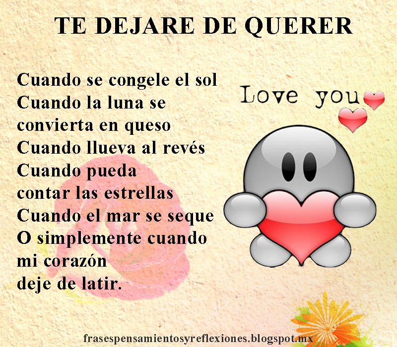 Frases Pensamientos Y Reflexiones: Frases De Amor Para Dedicar