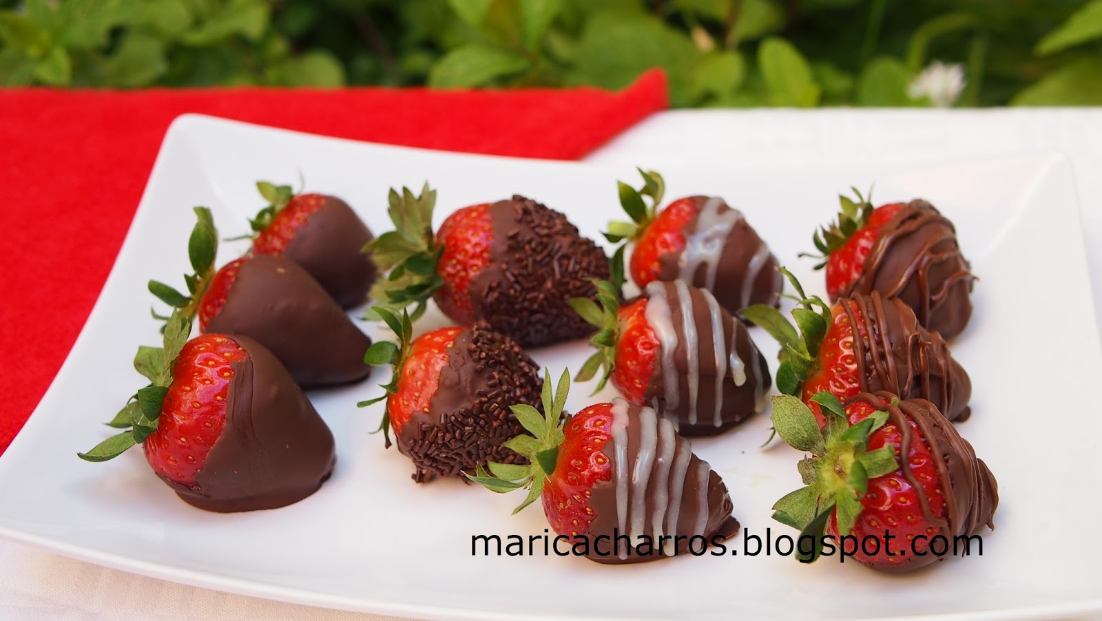Fresas con chocolate | Maricacharros