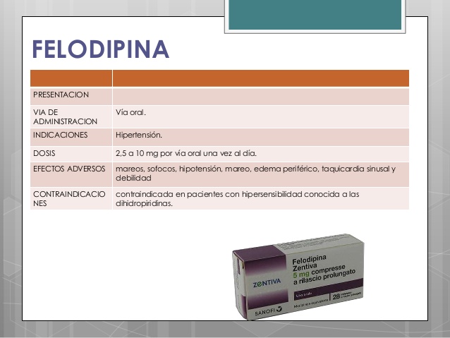 SALUD Y MEDICINA: Uso de la Felodipina para tratar las Enfermedades ...