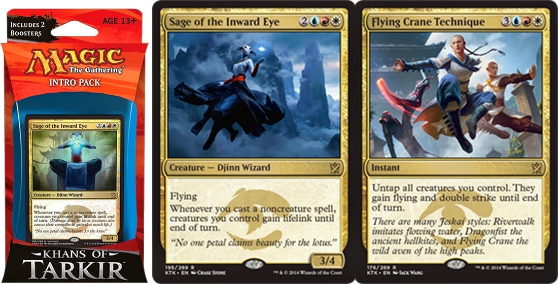 MTG Realm: Khans of Tarkir Intro Pack Decklists