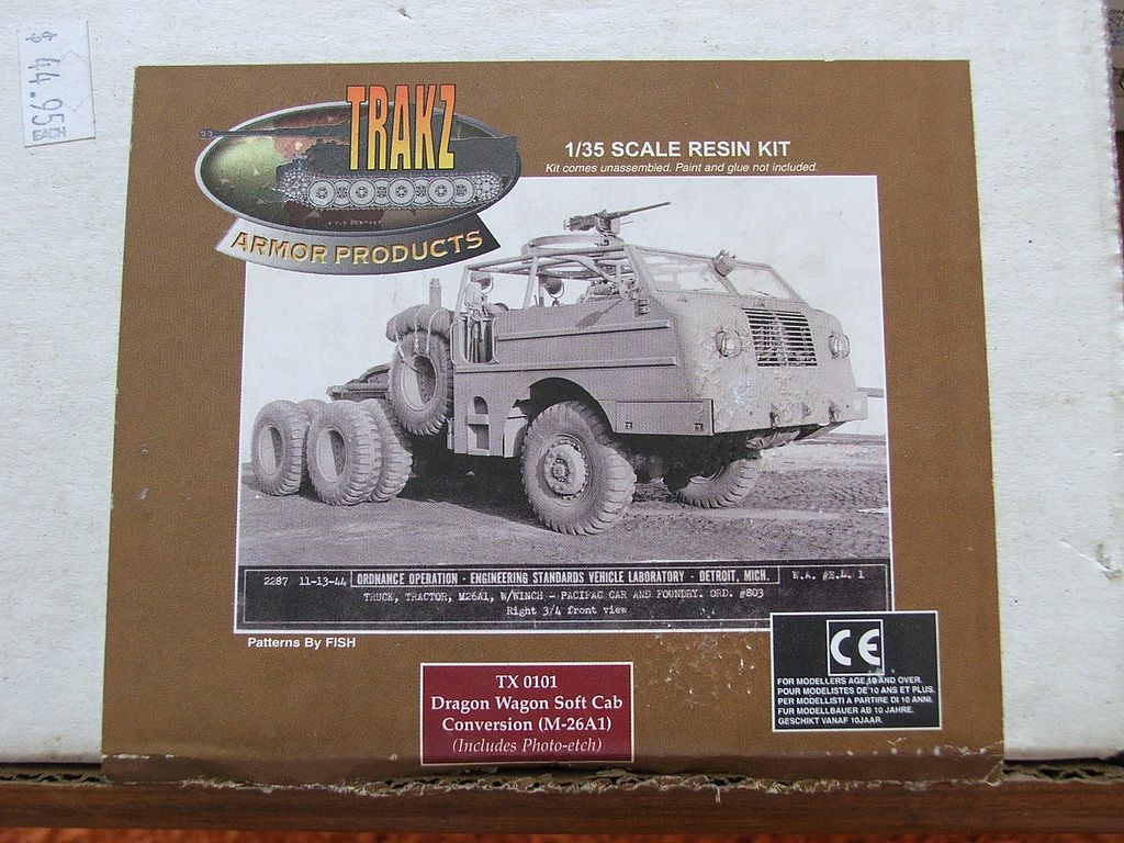 Panzerserra Bunker- Military Scale Models in 1/35 scale: M26 and M26A1 ...