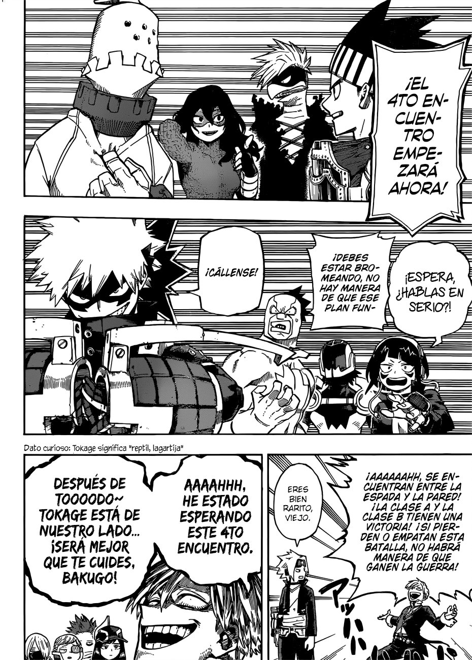 Leer Boku No Hero Academia Capítulo 206 Online Español Leo Mangas Online