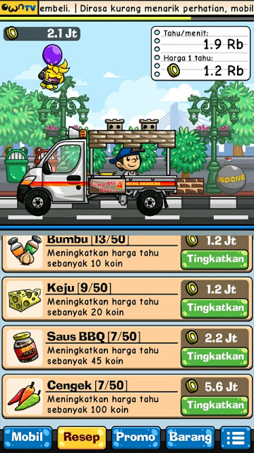 Tips dan Trik Bermain Tahu Bulat ~ Tips and Trick Segala Alam