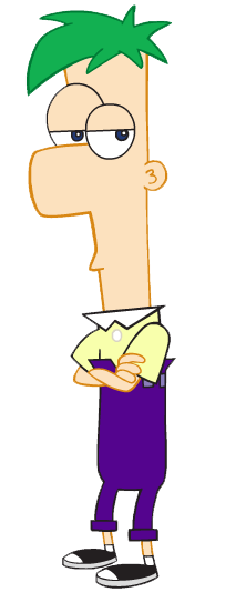 Cartoon Characters: Pack PNG Ferb