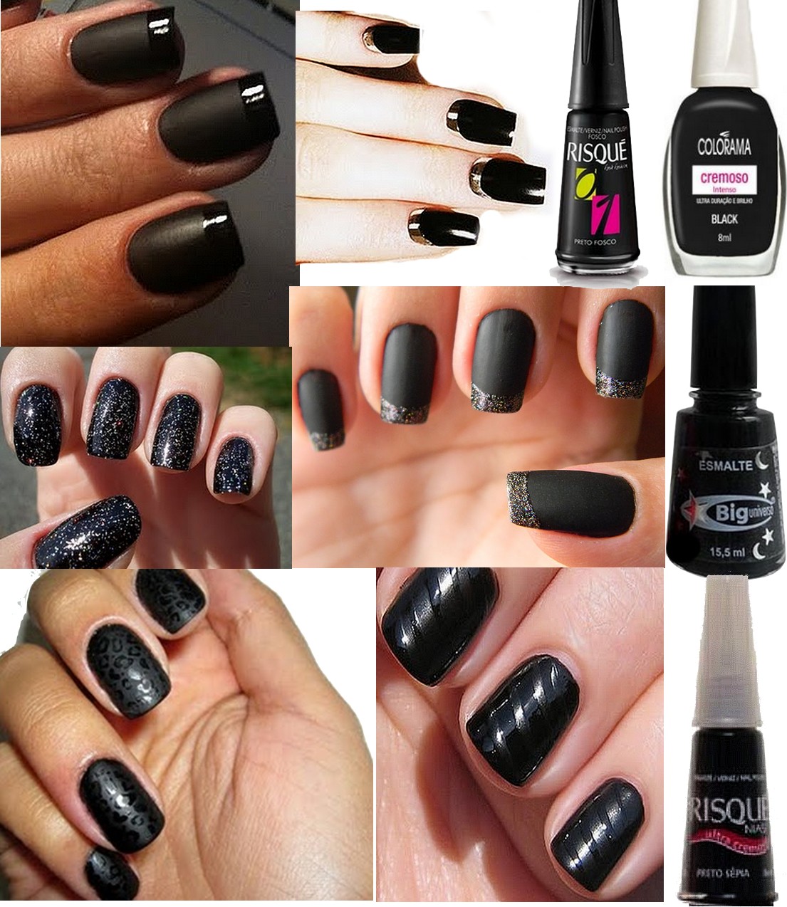 Blog da Francy: Unhas negras!Adoooroo!!!
