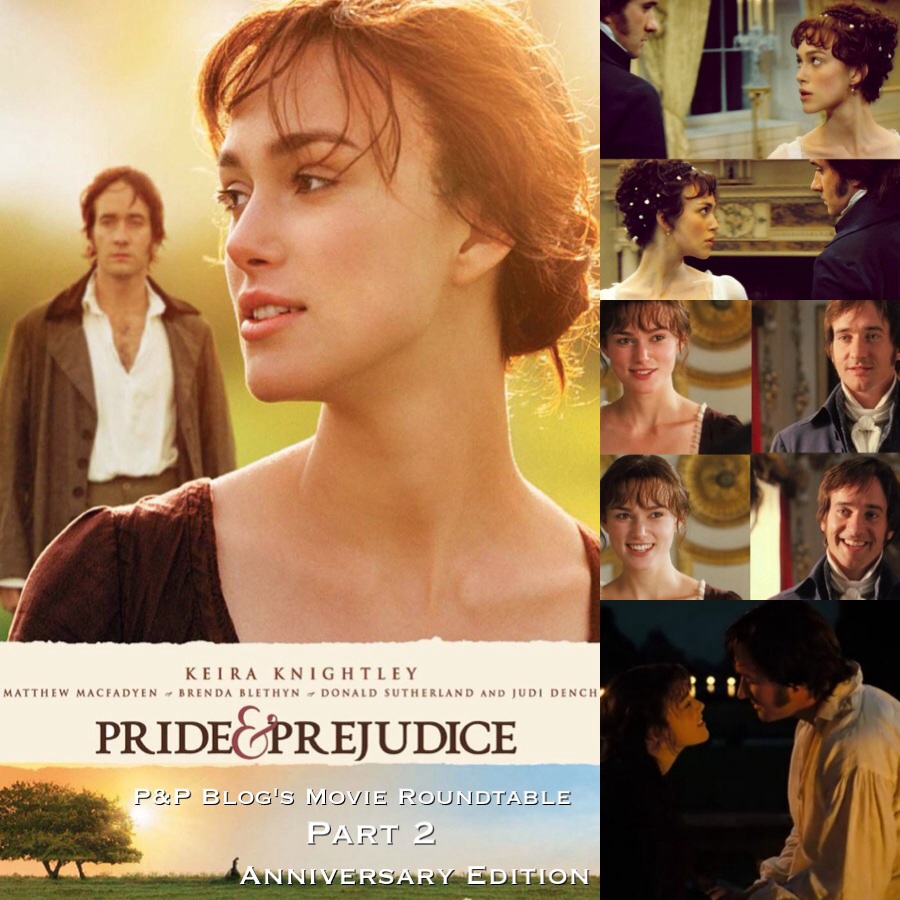 P&P Blog's Movie Roundtable discussing the Pride & Prejudice 2005 movie ...