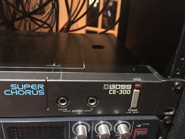 MATRIXSYNTH: Boss CE-300 Super Chorus rack unit W/ rack ears - same as ...