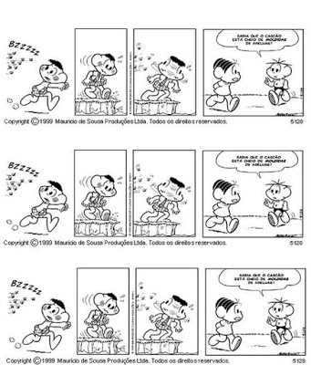 Tirinhas da Turma da Mônica - SÓ ESCOLA