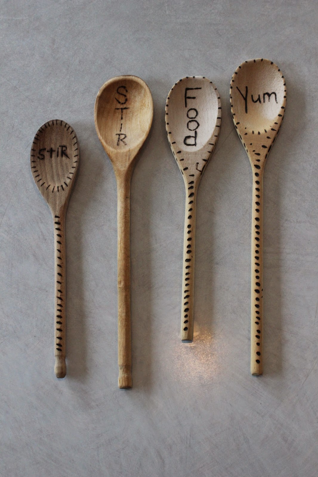 Snug Harbor Bay: Wood Burning Wooden Spoons