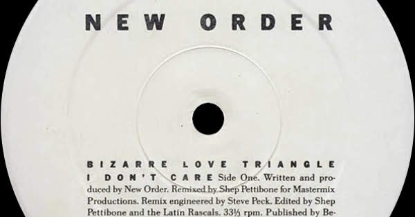 80sMusicReMixes: Bizarre Love Triangle (Shep's Extended Dance Mix) - New Order