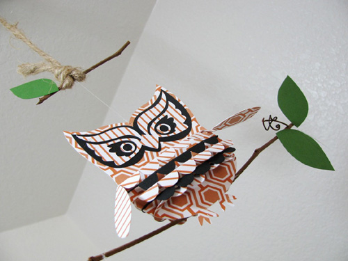 My Owl Barn: Owl Mobile by Cactus and Olive