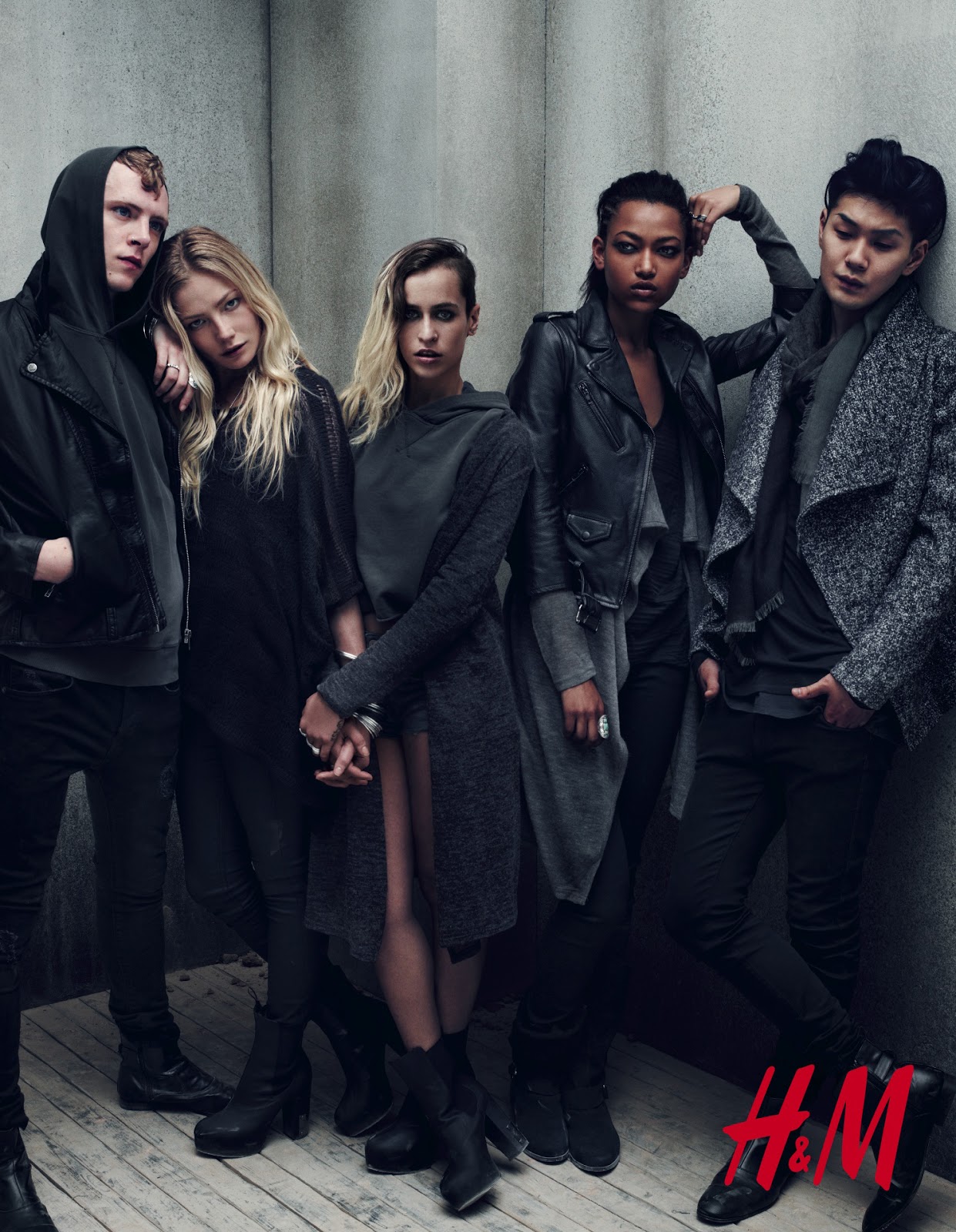 Trouble Management: New H&M Divided Grey Campaign by stylist Veronique ...