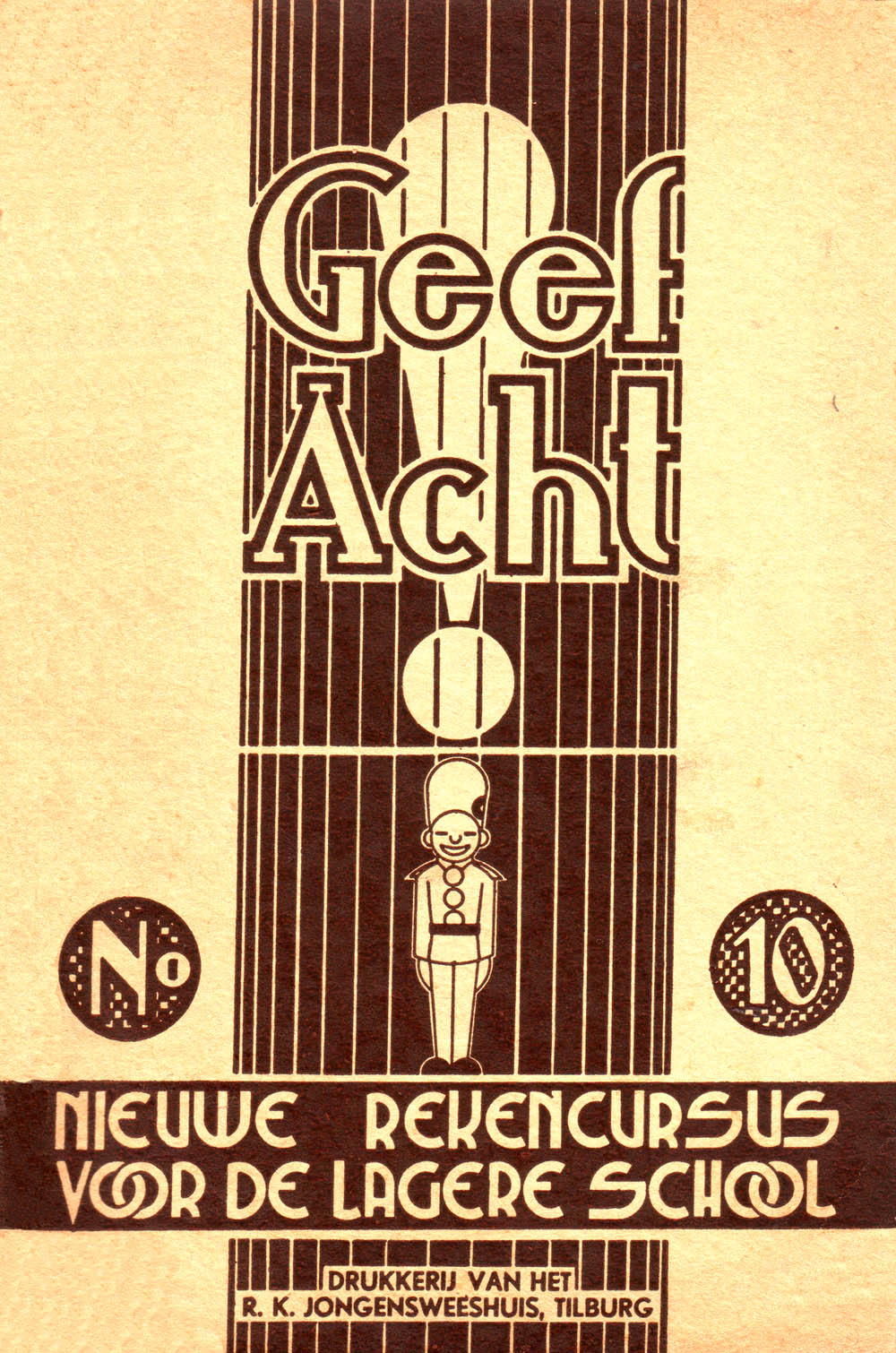 HET verzameloord: BOEKOMSLAG: GEEF ACHT