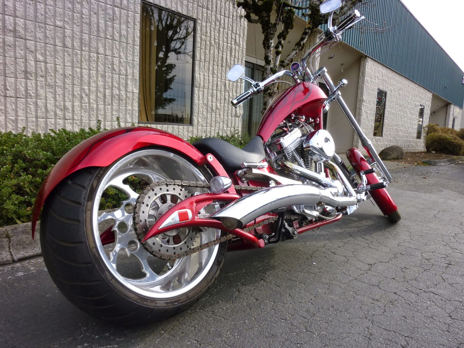 OMG Motorsports: 2008 BIG BEAR CHOPPER "THE SLED 300 EFI CHOPPER" 3K MILES
