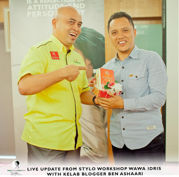 BENGKEL IMEJ DAN PEMAKAIAN BERSAMA WAWA IDRIS | Ceritera Si Gadis Biru
