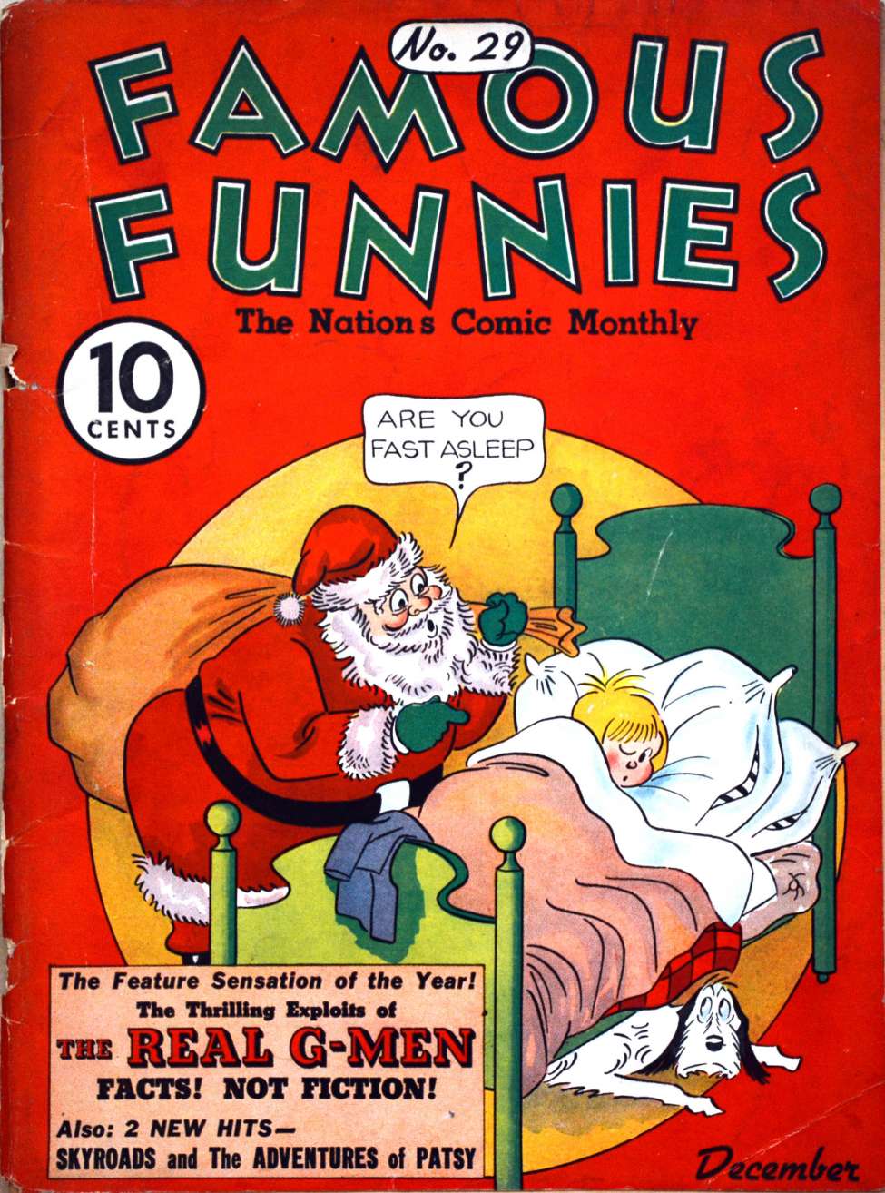 Ominous Octopus Omnibus: Some Funnies From FAMOUS FUNNIES #29