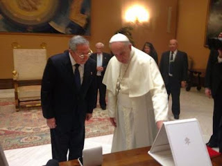 Cuba, Isla Mía : Raúl Castro agradece al Papa y dice que volvería a ...
