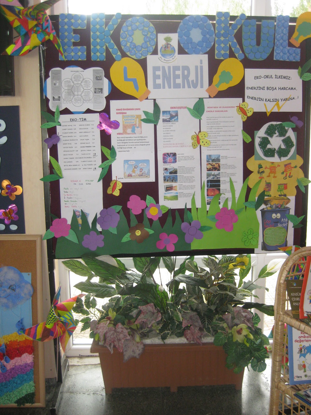 GAZİ ORTAOKULU EKO-OKUL ÇALIŞMALARIMIZ...: ÇEVRE KÖŞEMİZ VE EKO-OKUL ...