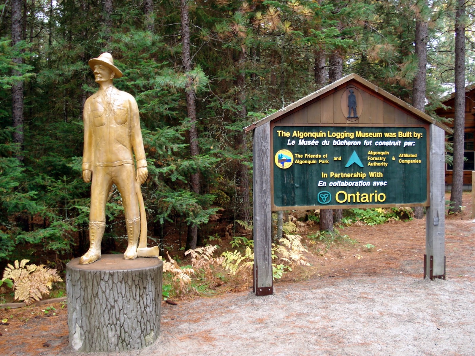 MUSINGS: LUMBERING THROUGH HISTORY: THE ALGONQUIN LOGGING MUSEUM