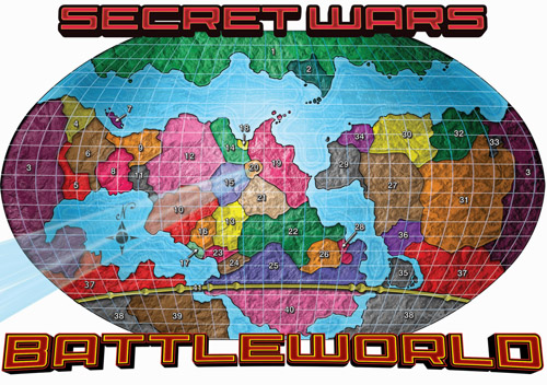 Siskoid's Blog of Geekery: RPG Talk: Battleworld as Campaign World