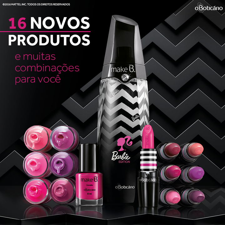 Blog Let´s go, Girls!!: Coleção Make B. Barbie Edition