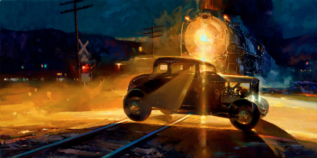 LOS PUNK RODS: Check out this nice art work from Tom Fritz