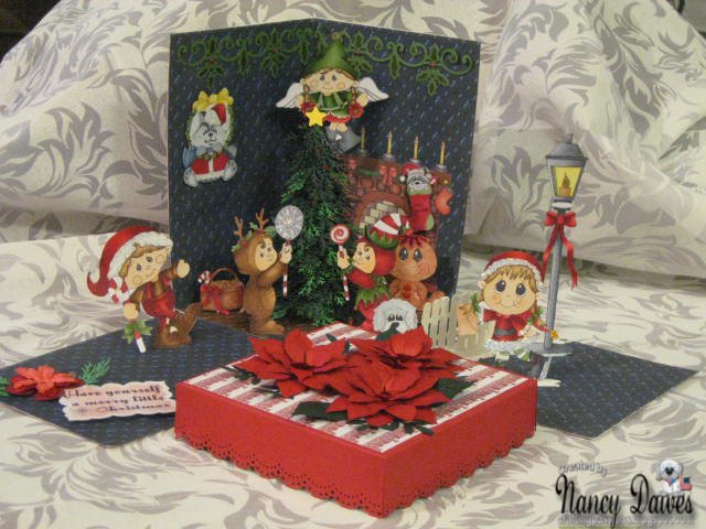 Crafting Passions: Box and Christmas Tree Tutorial