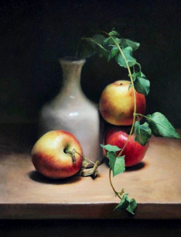 Historia y evolución de la pintura artística : Manzanas en bodegones