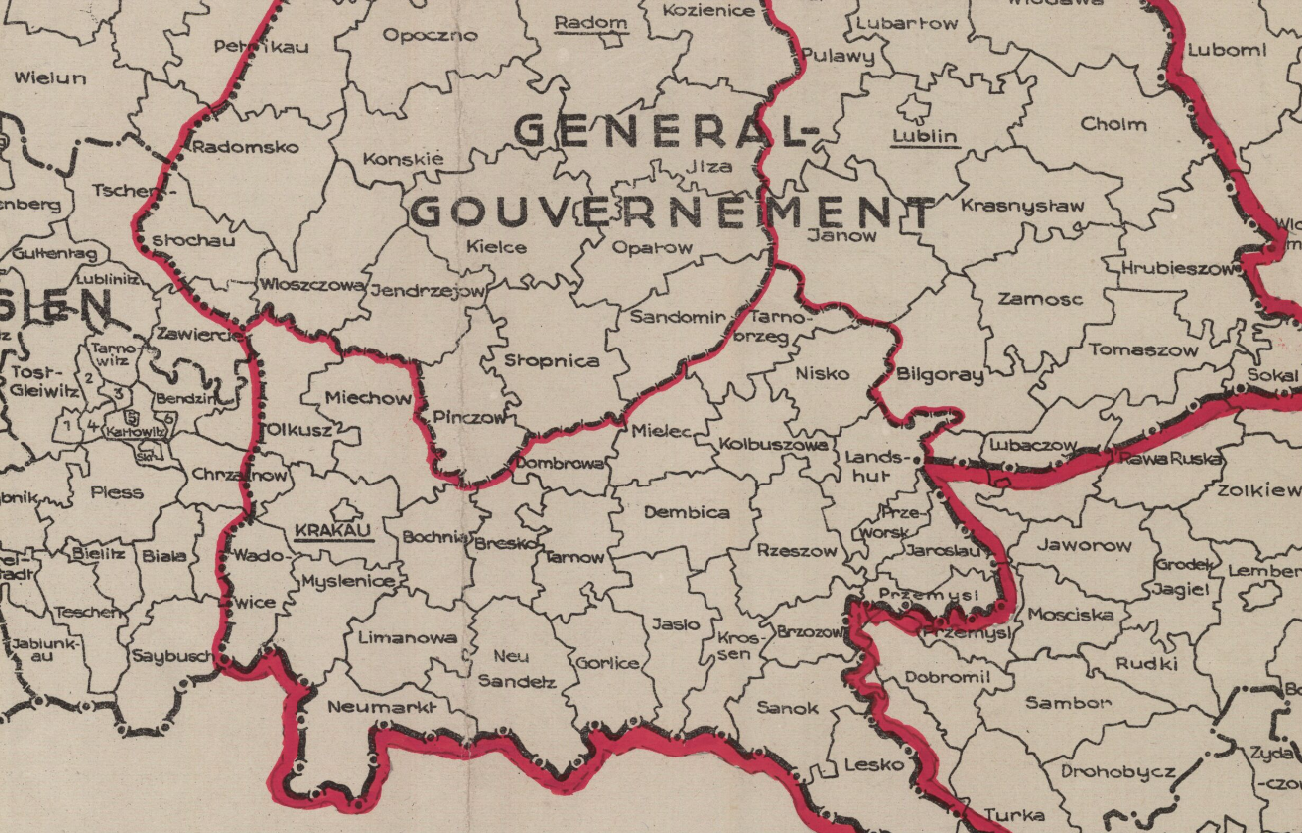 Sieciechowice: Mapy historyczne
